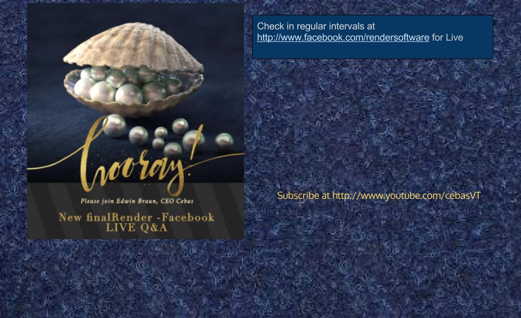 Welcome to cebas VISUAL TECHNOLOGY Inc.